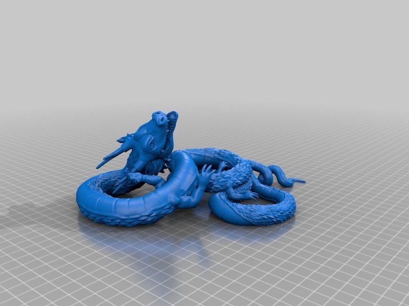 3D Dragon Model3d Model Stl 3d Print File 3d Printing Stl - Etsy