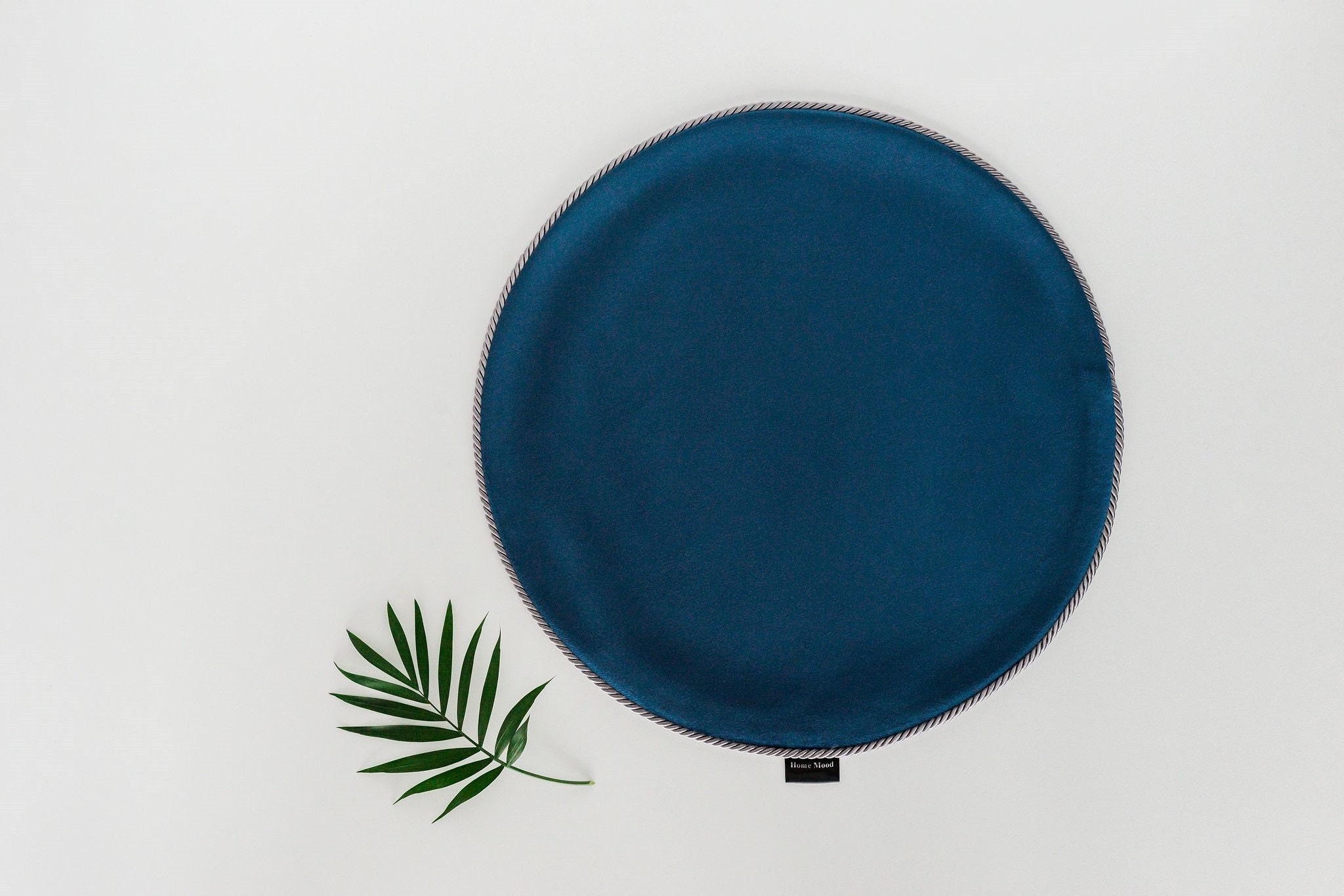 Navy Blue Round Placemats at Catherine Fletcher blog