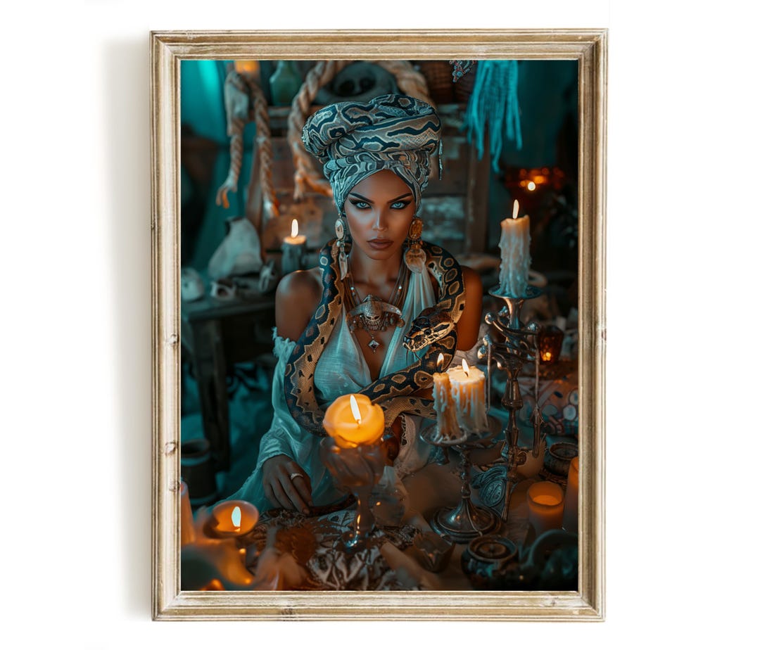 Marie Laveau, Voodoo Queen of New Orleans #2, Instant Download, Occult ...