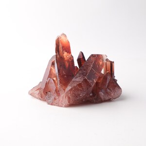 Raw Brown Strawberry Gemstone Cluster, Natural Rough Crystal Good Luck ...