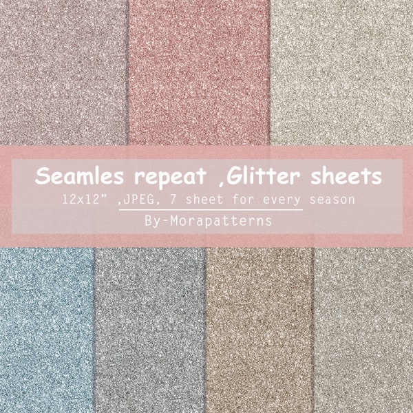 Pastel Glitter - Etsy