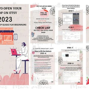 How to Open Etsy Shop STEP by STEP Guide, Step by Step Guide for How to ...