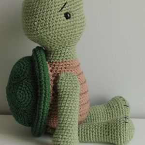 Big Turtle Crochet Amigurumi MADE TO ORDER - Etsy