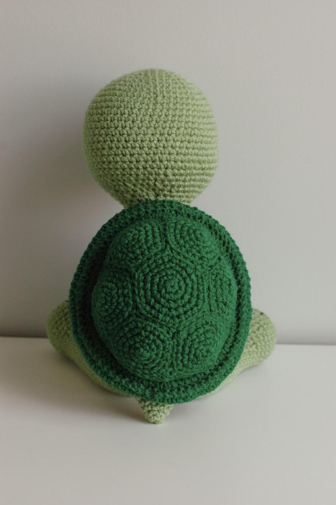 Big Turtle Crochet Amigurumi MADE TO ORDER - Etsy