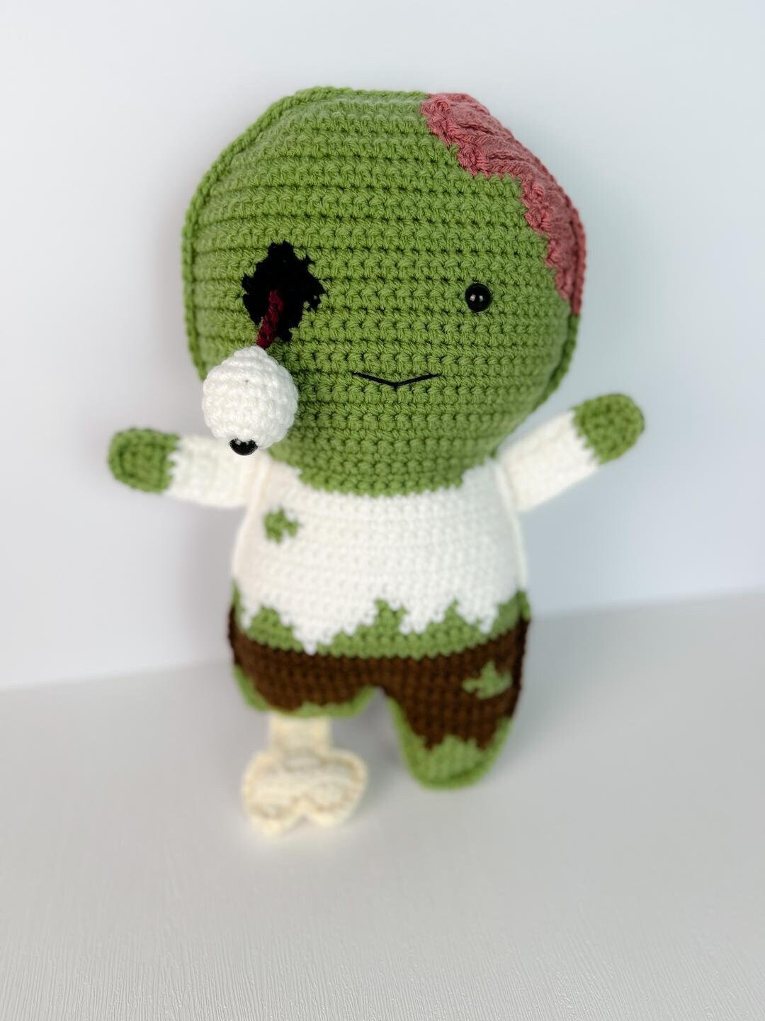 Crochet Zombie Rag Doll Amigurumi MADE TO ORDER - Etsy