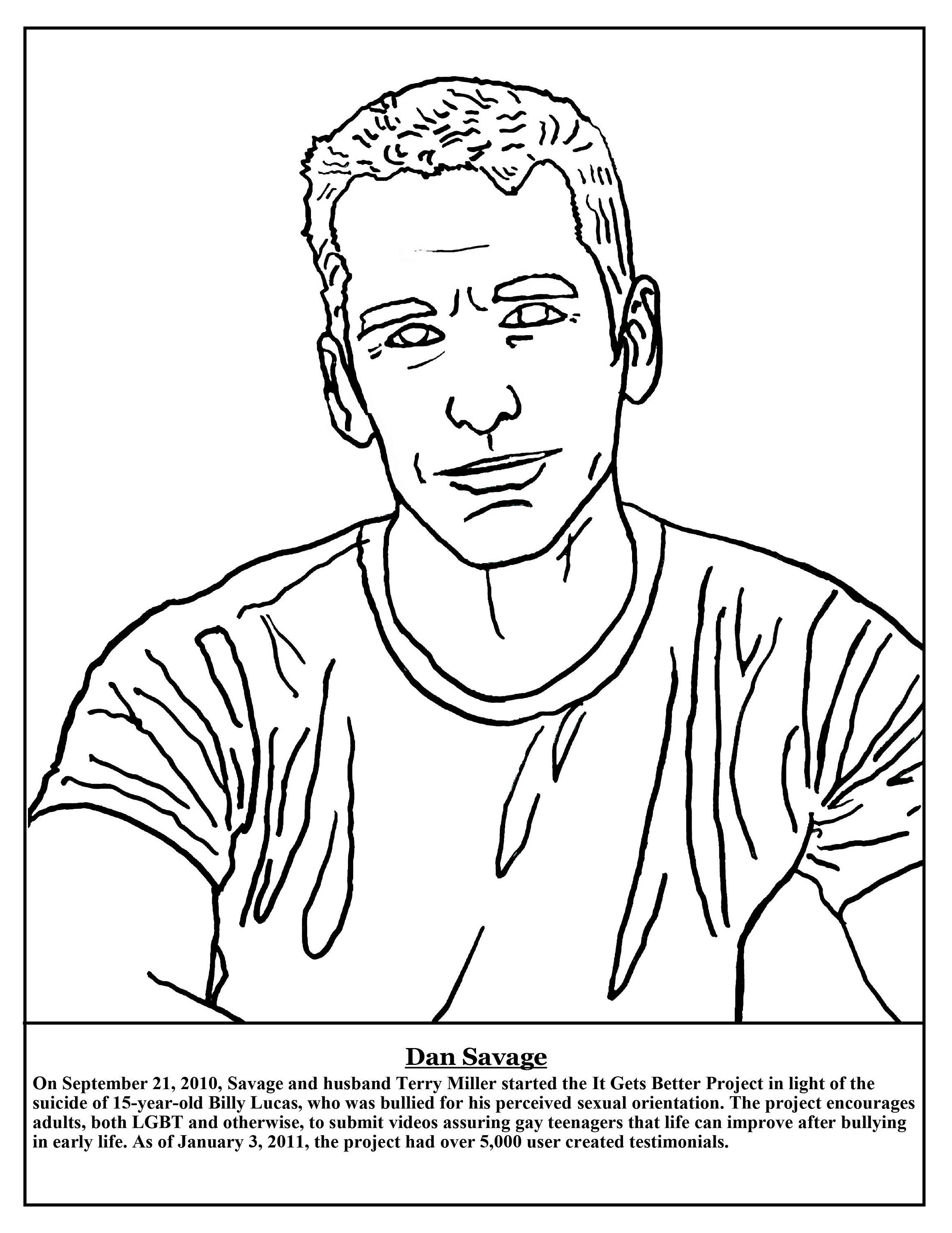 LGBTQ+ History 365 Coloring Book for Kids Download - Etsy