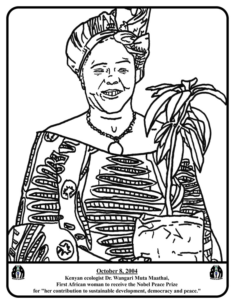 Black History 365 Coloring Book for Kids Download - Etsy