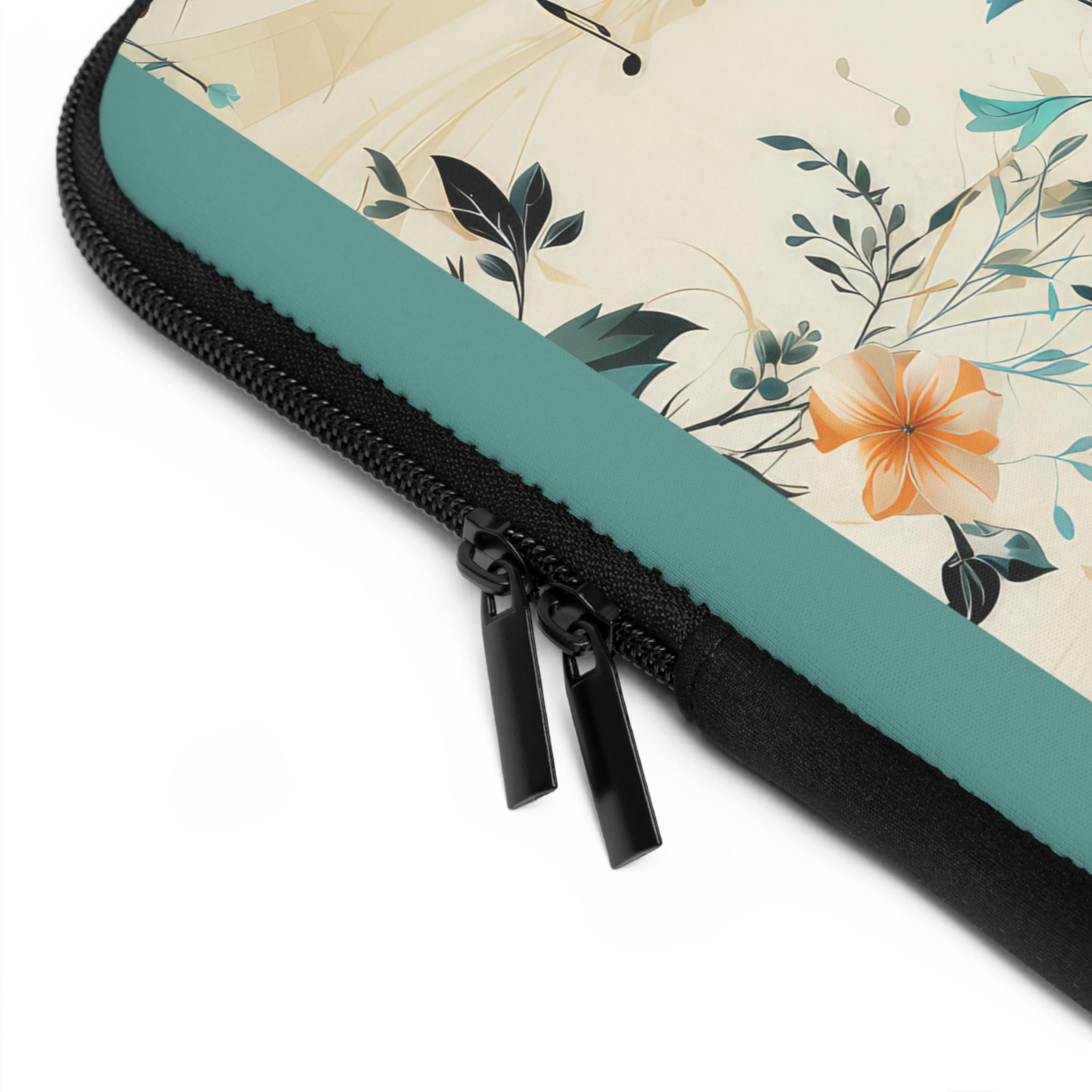 Laptop Sleeve in 5 Sizes Music Notes Pattern, Gift for Music Lover ...