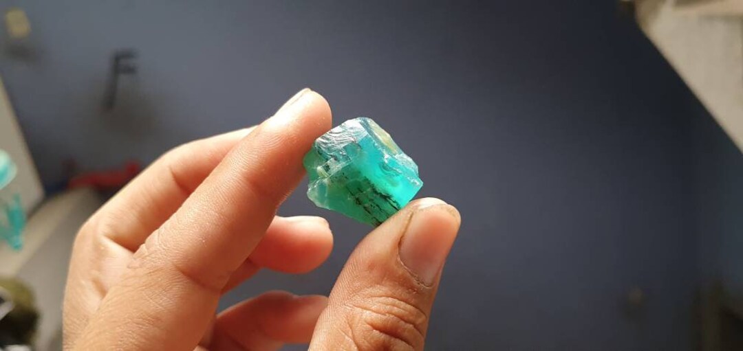 45 Ct High Grade Peruvian Blue Opal Rough - Etsy