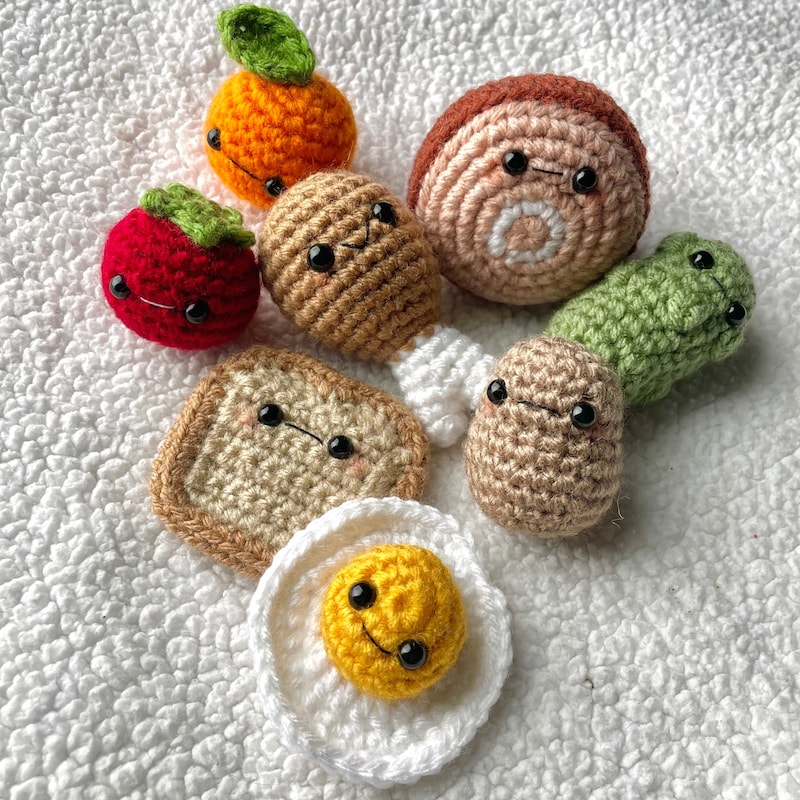 Crochet Food Pattern - Etsy
