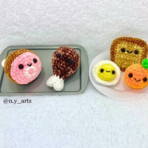 Mini Foods Collection Part 1 Crochet Pattern PDF - Etsy