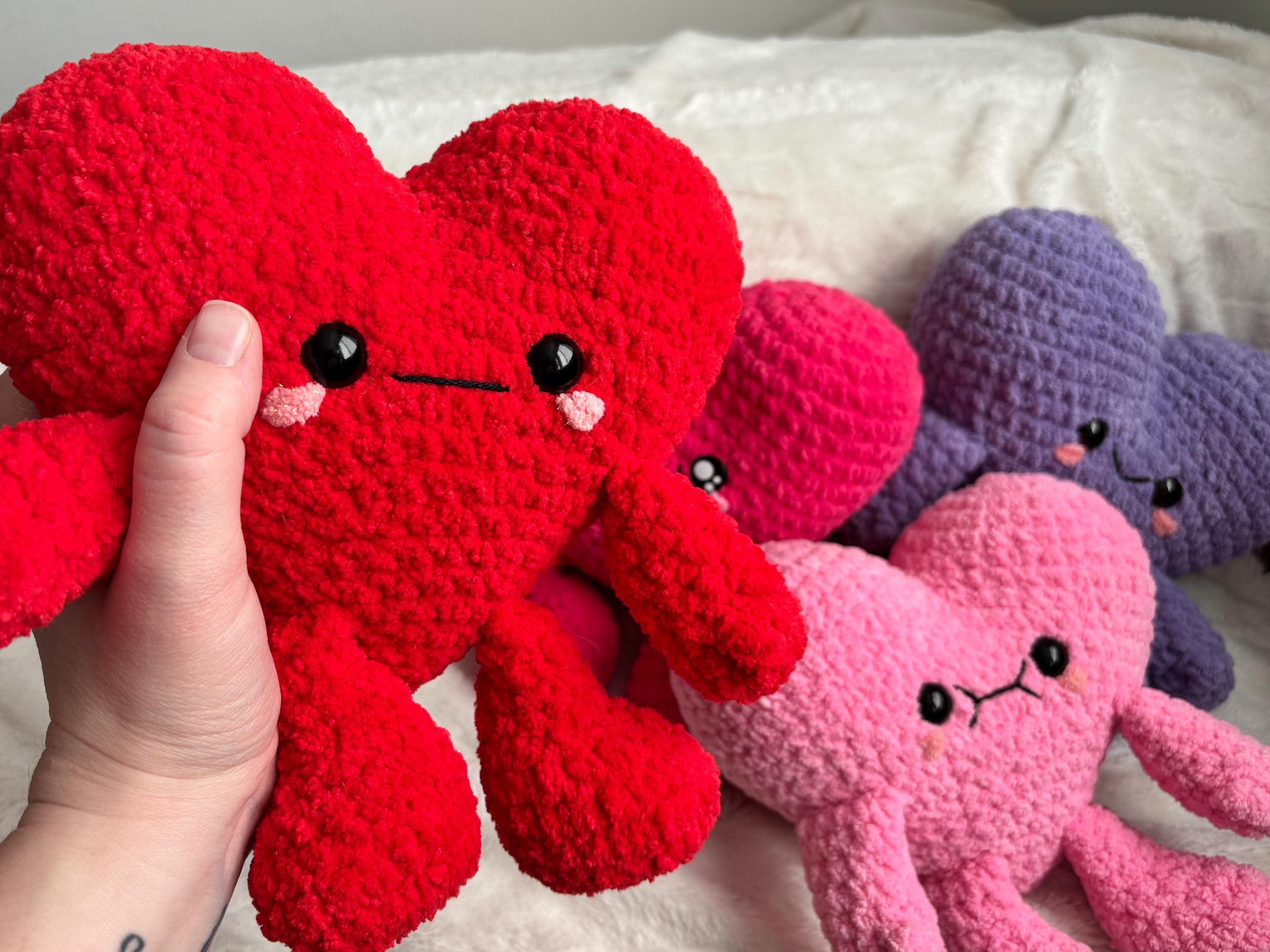 Heart Pal Crochet PDF Pattern - Etsy