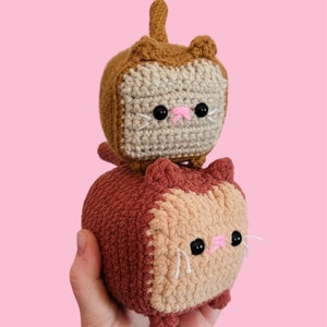 Fred the Bread Cat Crochet Pattern PDF Download - Etsy