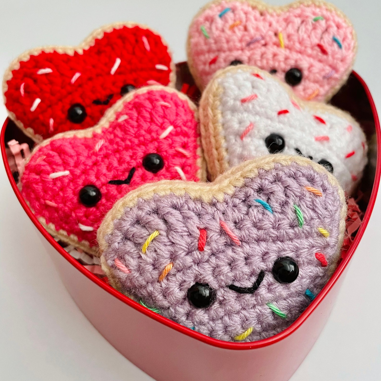 Heart Shaped Sugar Cookie PDF Pattern - Etsy