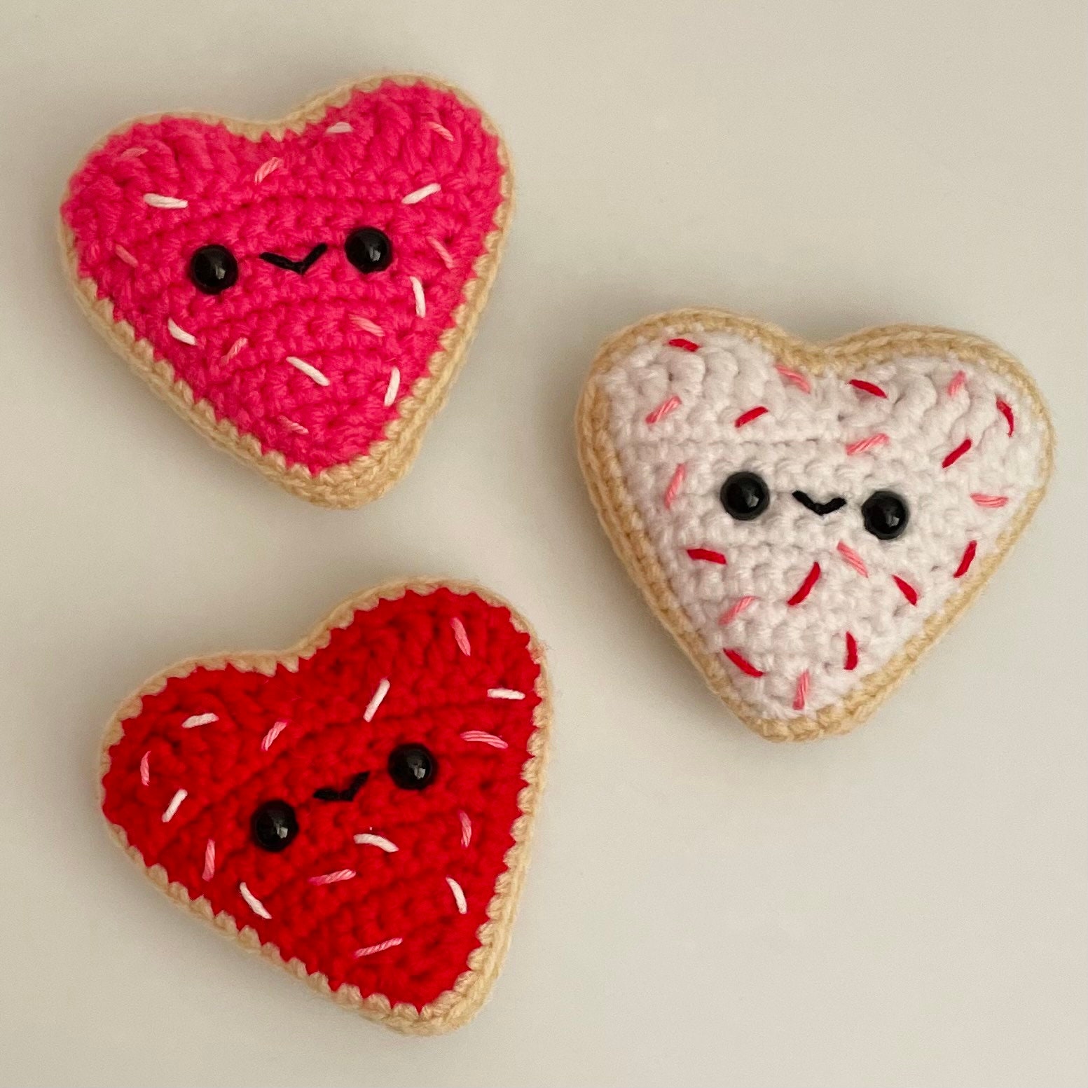 Heart Shaped Sugar Cookie PDF Pattern - Etsy