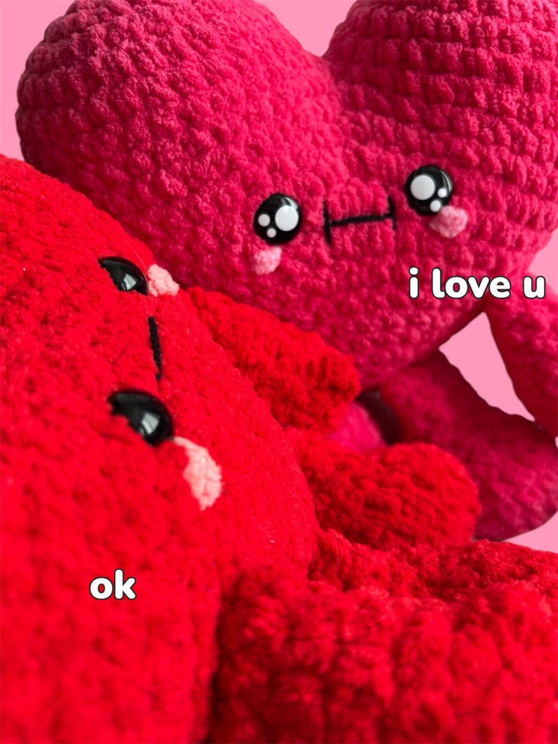 Heart Pal Crochet PDF Pattern - Etsy