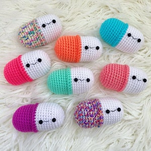 Chill Pill Stress Ball and Keychain PDF Pattern - Etsy