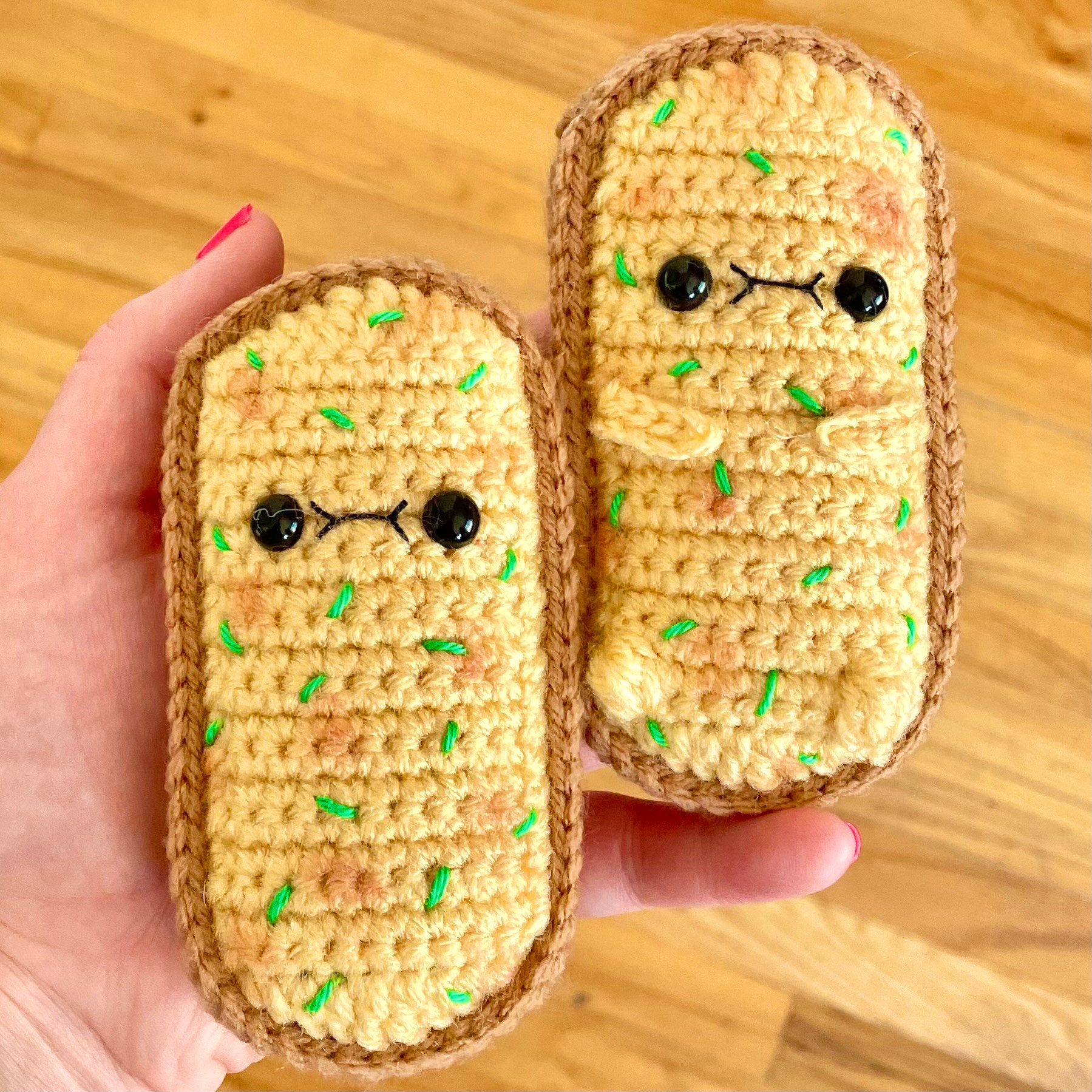 Garlic Bread PDF Crochet Pattern - Etsy