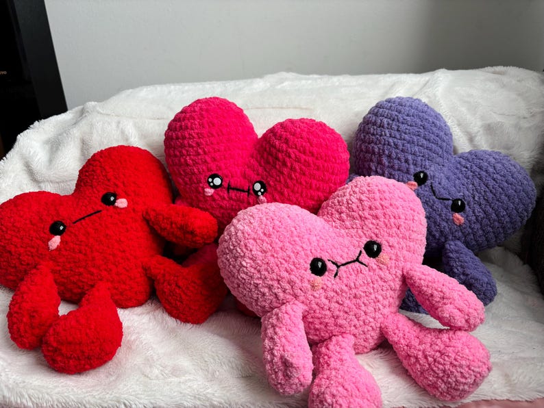 Heart Pal Crochet PDF Pattern - Etsy