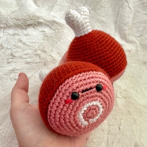 Meat Pals Crochet Pattern PDF - Etsy