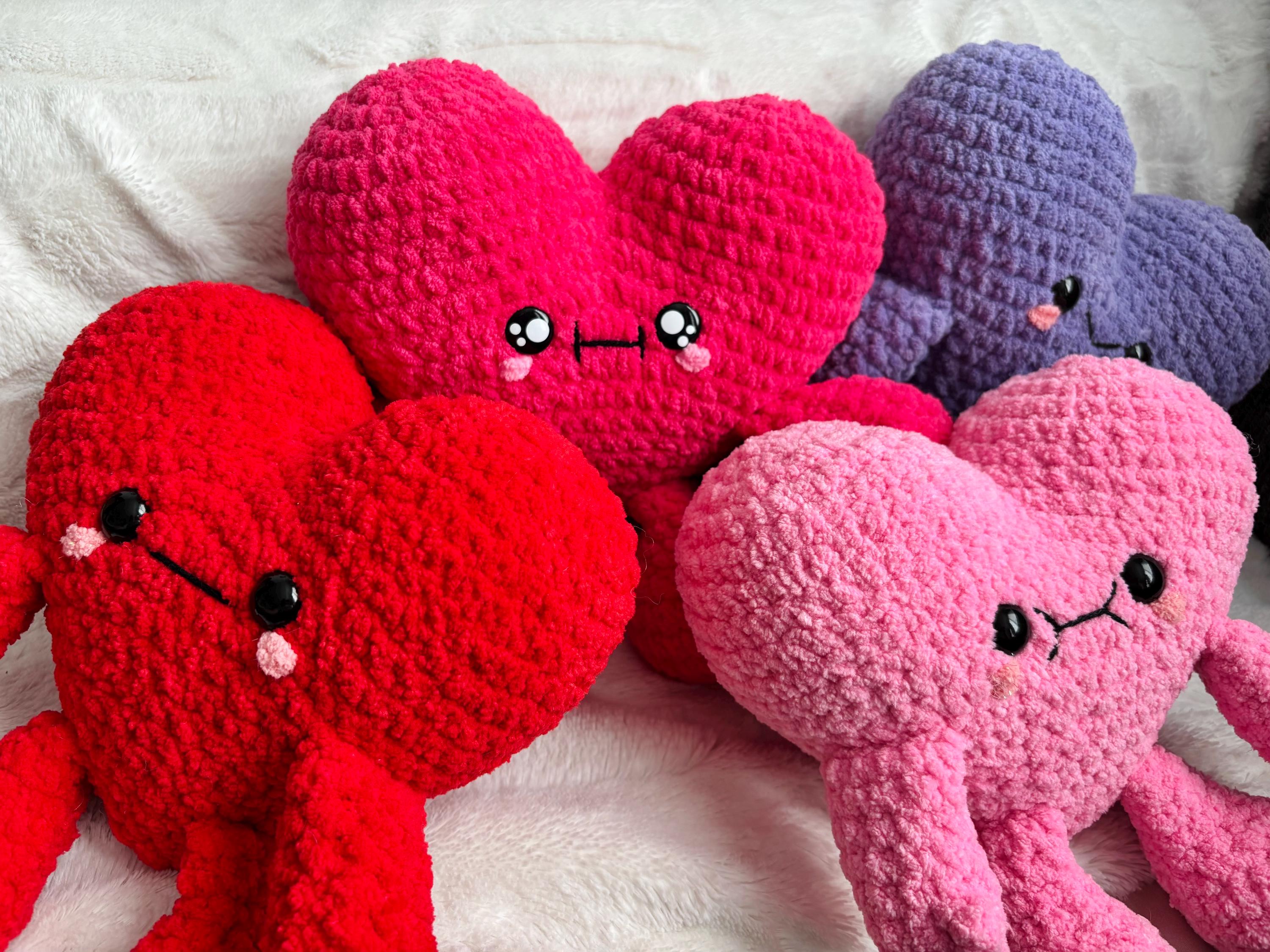 Heart Pal Crochet PDF Pattern - Etsy