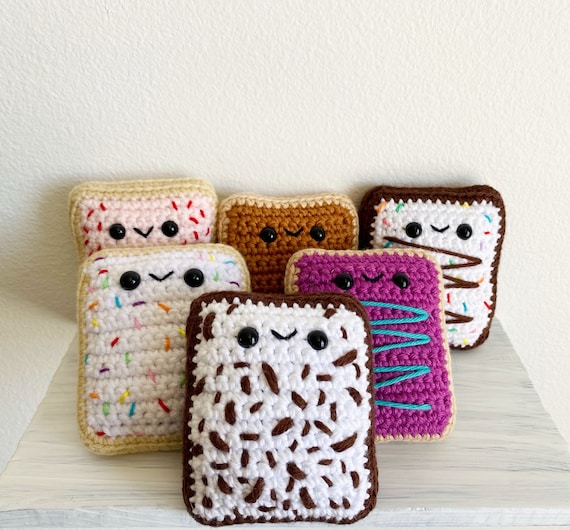 Toaster Pastry PDF Crochet Pattern Download - Etsy