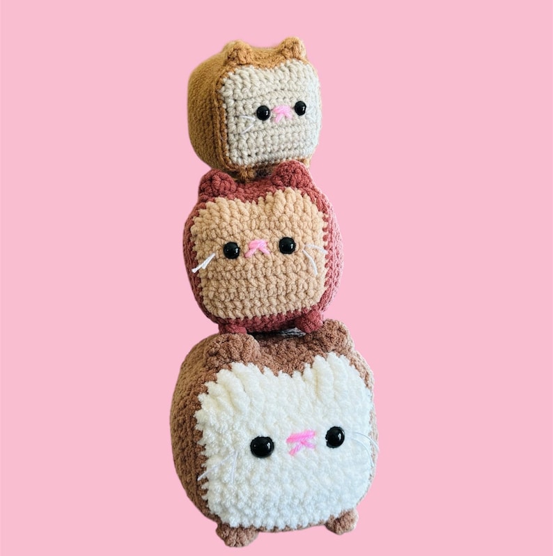 Fred the Bread Cat Crochet Pattern PDF Download - Etsy
