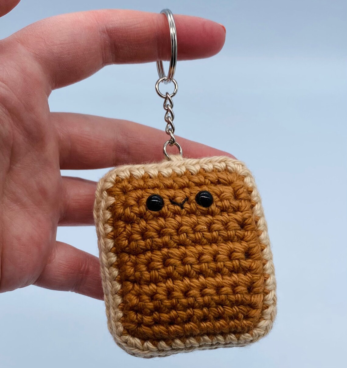 Toaster Pastry Keychain PDF Crochet Pattern - Etsy