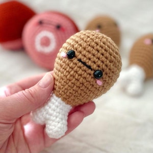 Meat Pals Crochet Pattern PDF - Etsy