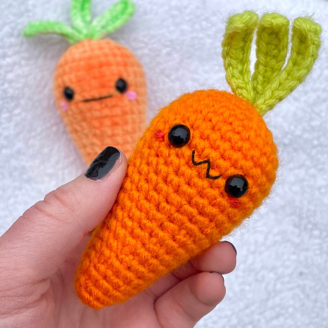 Carl the Carrot Crochet Pattern PDF - Etsy