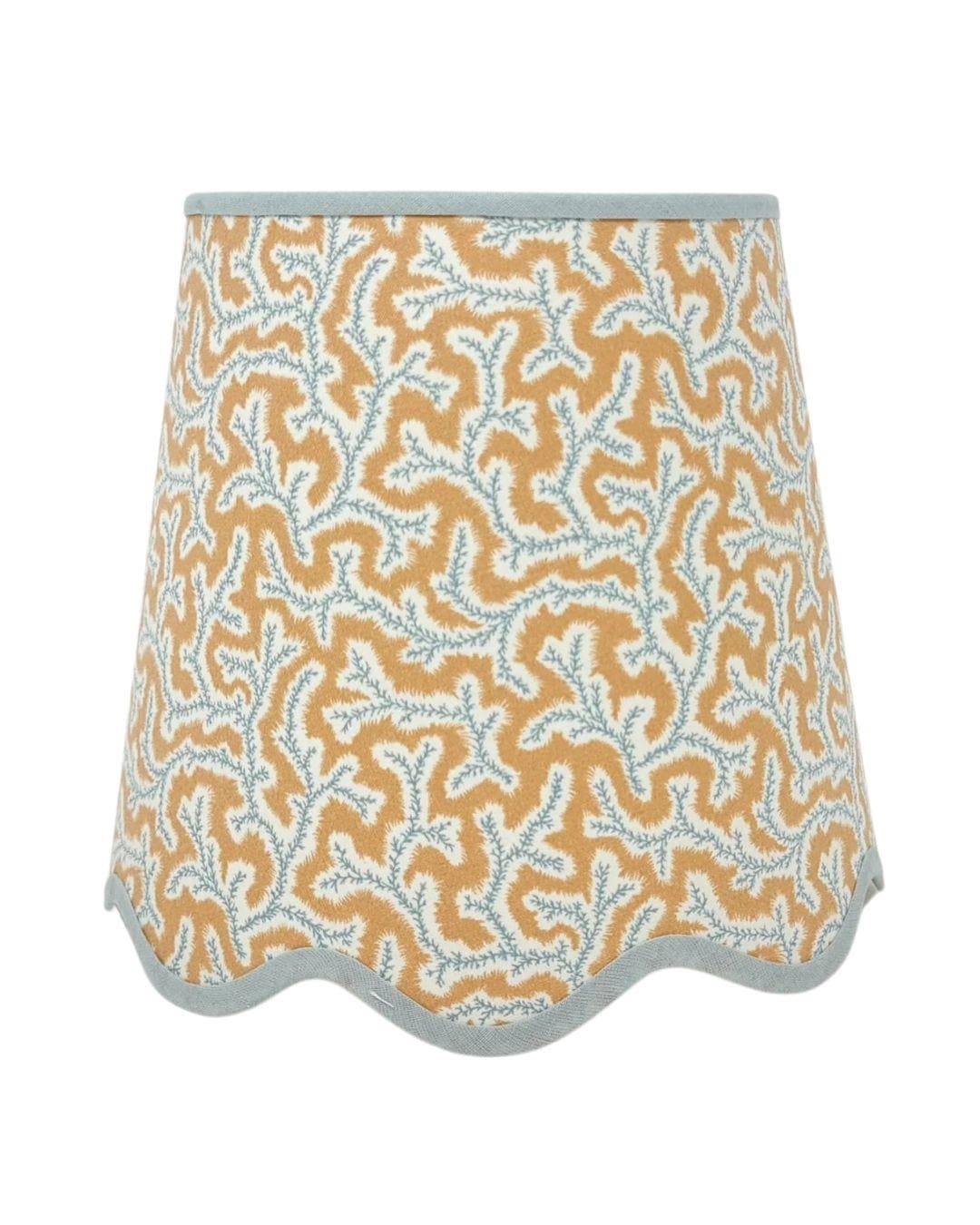SCALLOP LAMPSHADE - Dulcie - Ian Sanderson - Natural - Scalloped Edges ...