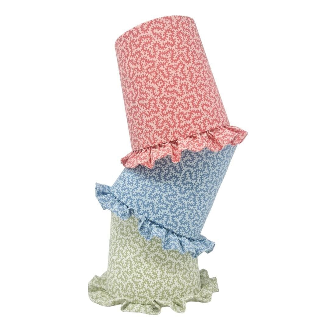 RUFFLE LAMPSHADE - Petra - Ian Sanderson - Natural - Ruffle Edges ...