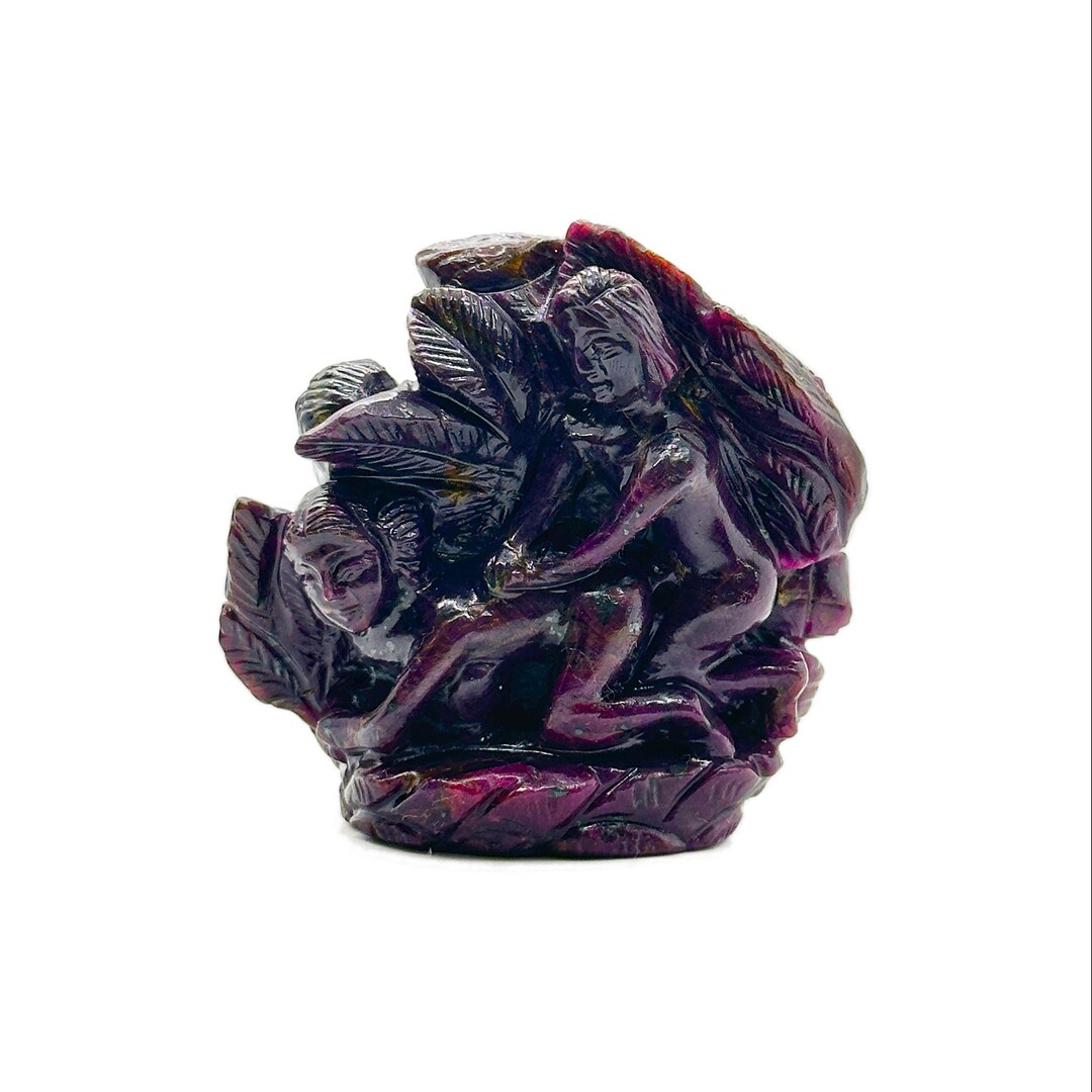 Rare AAA Ruby Sculpture: Indian Kama Sutra Stone Art Carving - Etsy