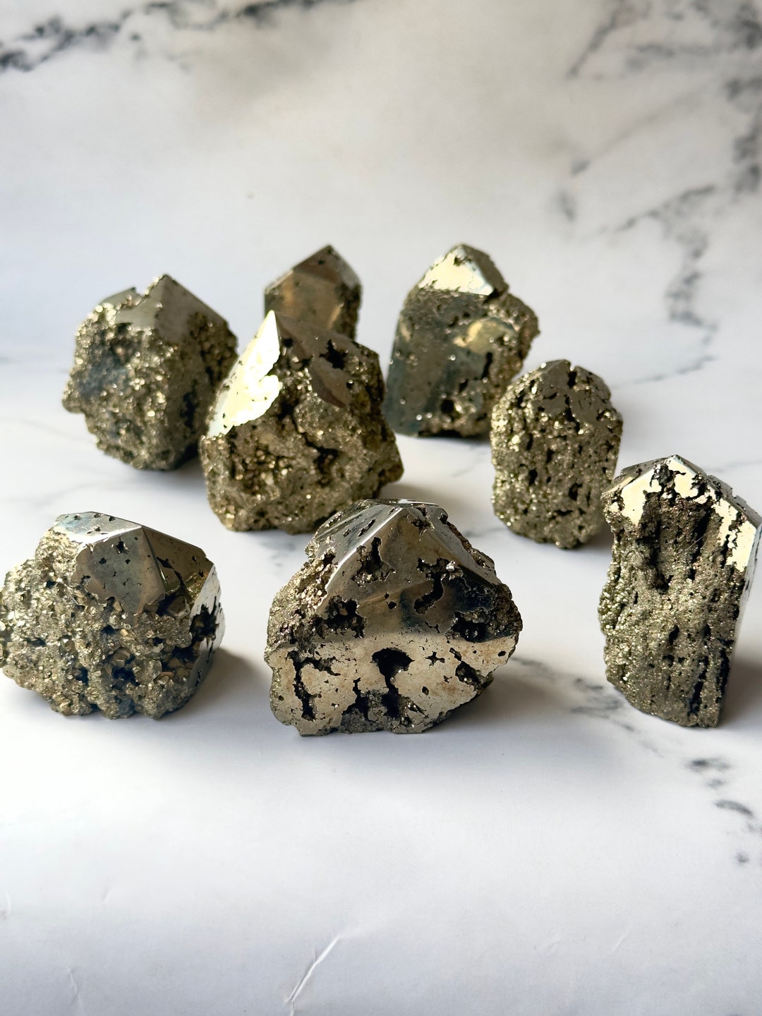 Natural Pyrite Freeform Crystals for Healing, Protection, Energy ...