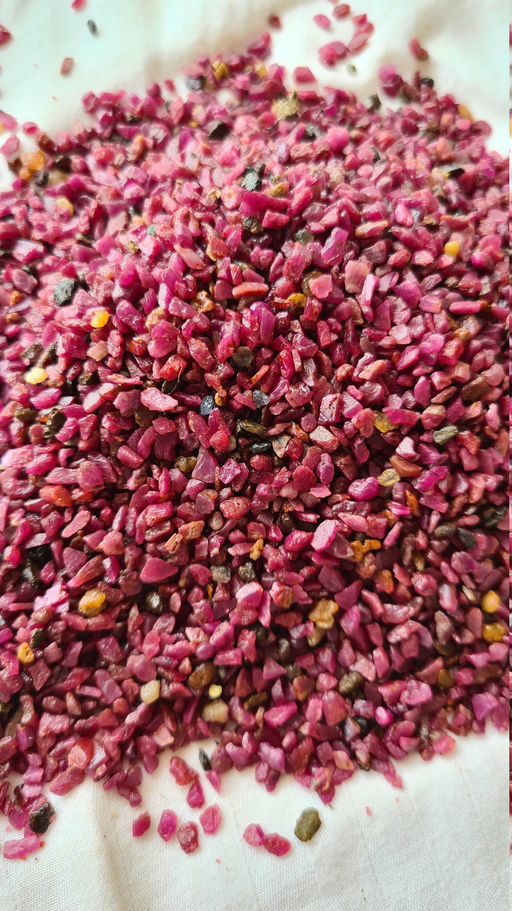 Ruby Raw Chips Indian Corundum AAA Quality Natural July - Etsy UK