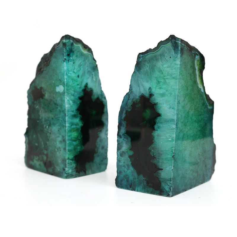 Agate Bookends - Etsy