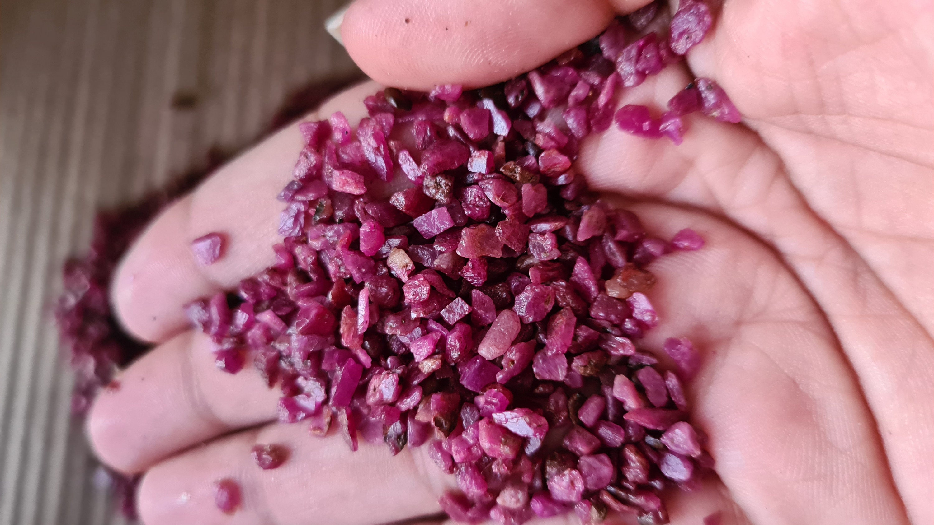 Ruby Raw Chips Indian Corundum AAA Quality Natural July - Etsy