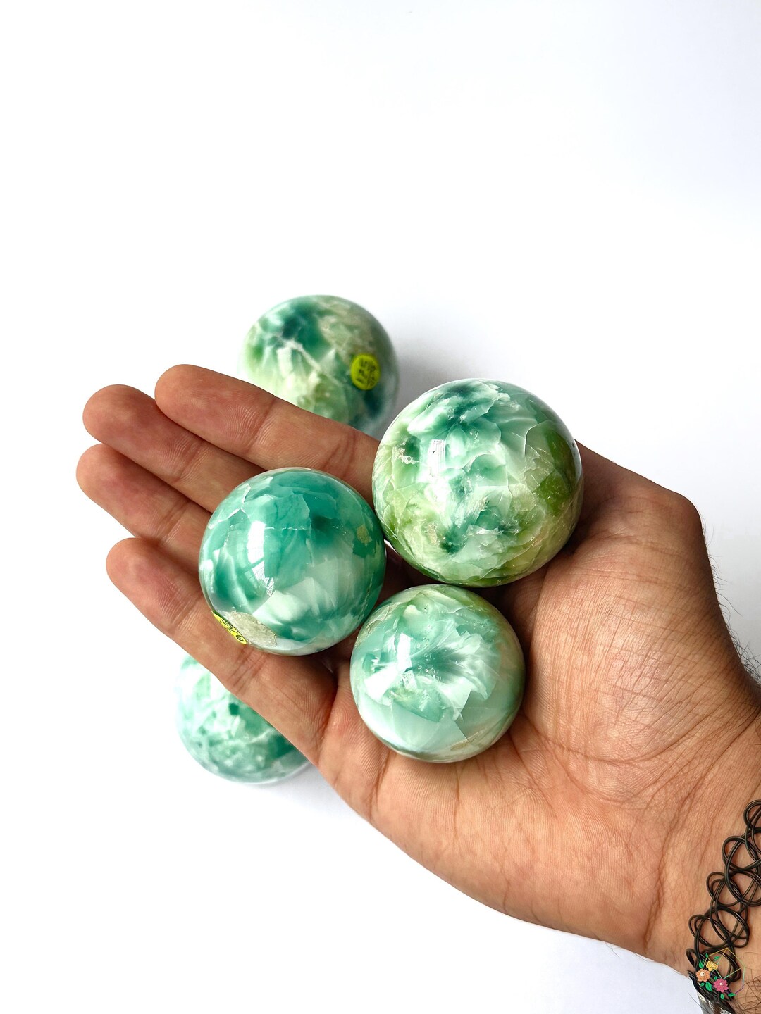 Genuine Larimar Sphere With Stand 2 to 3 Inch Hand-polished Crystal for ...