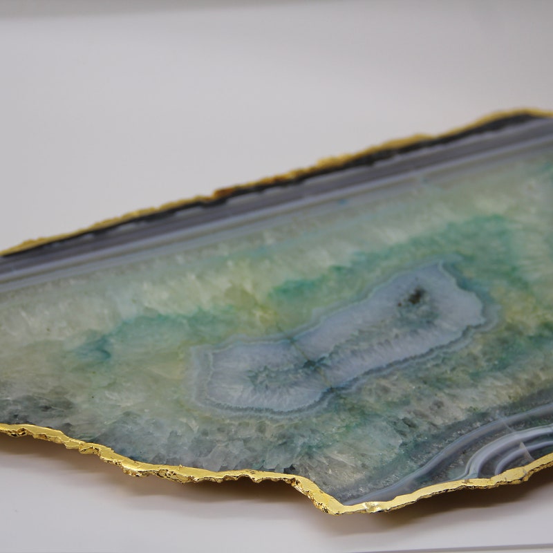 Blue Agate Platter - Etsy