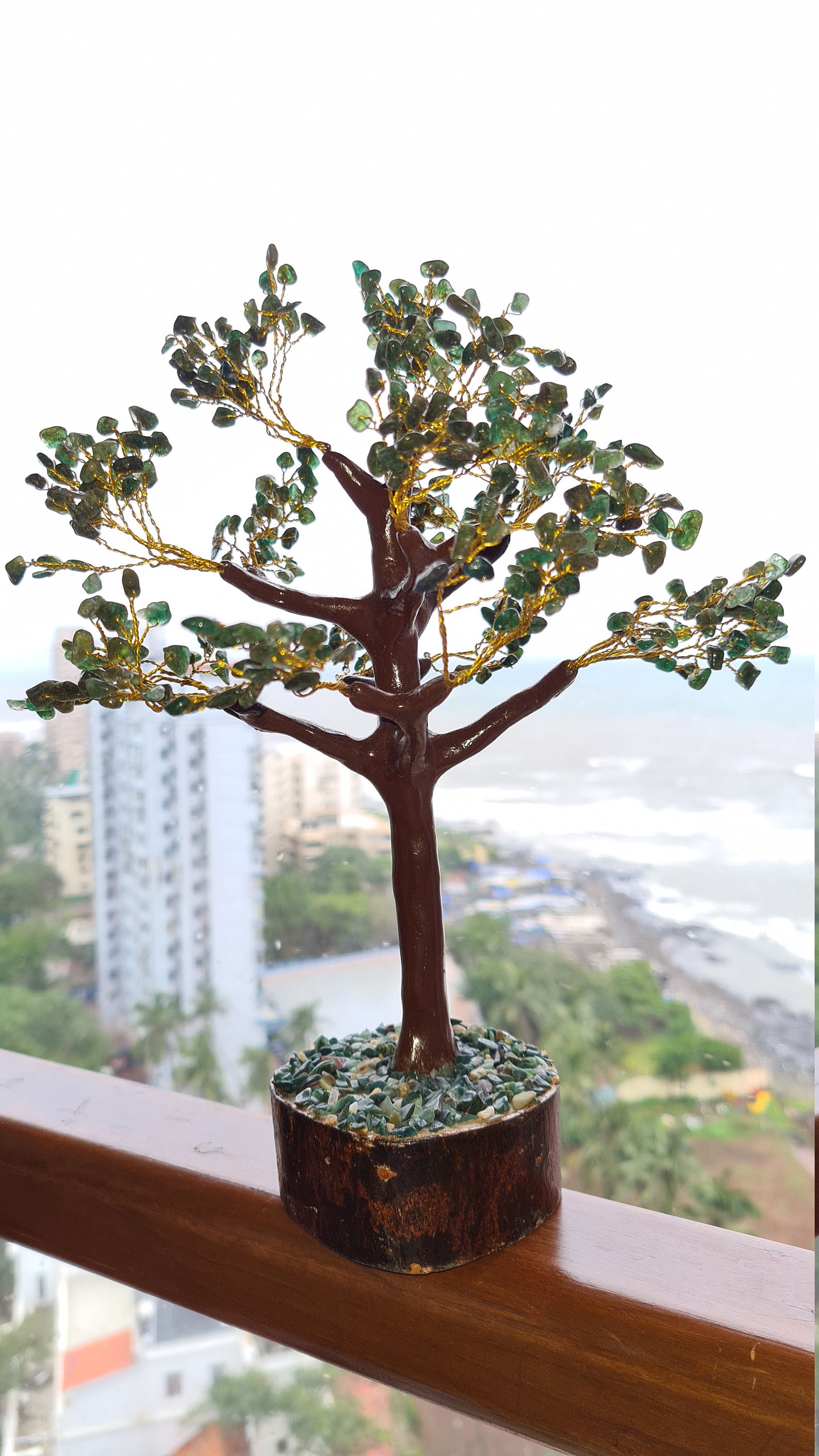 Gem Stone Trees 12'' Home decor Trees Reiki and | Etsy