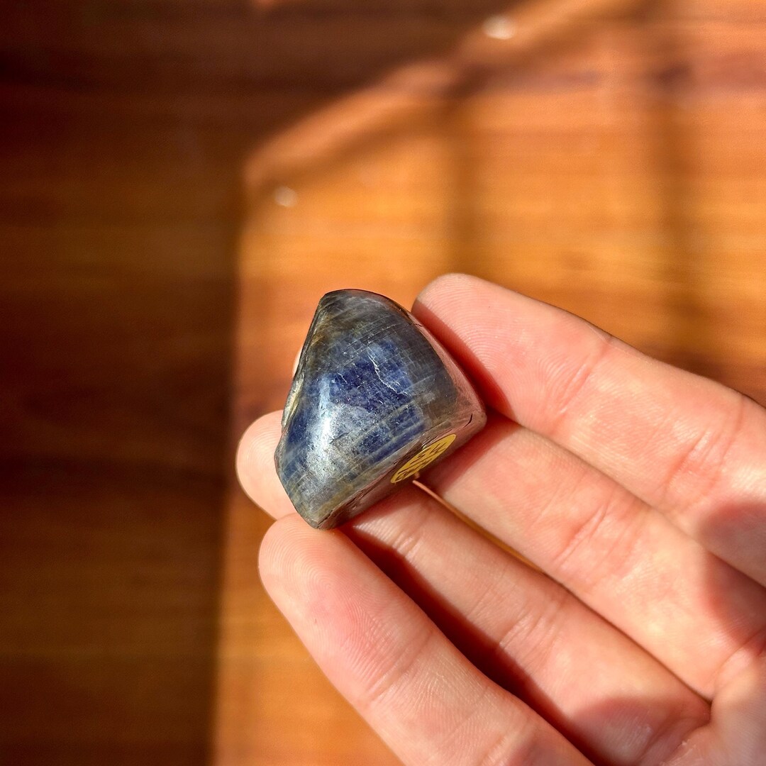 Raw Blue Star Sapphire Slab – 34g South India Corundum Crystal - Etsy