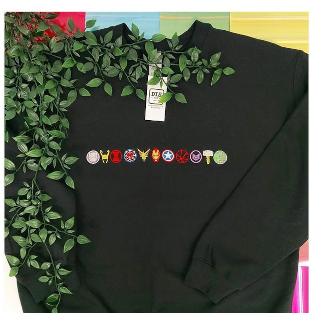 Superheros Theme Park WDW, DLP & DLR Embroidered T-shirt / Jumper - Etsy