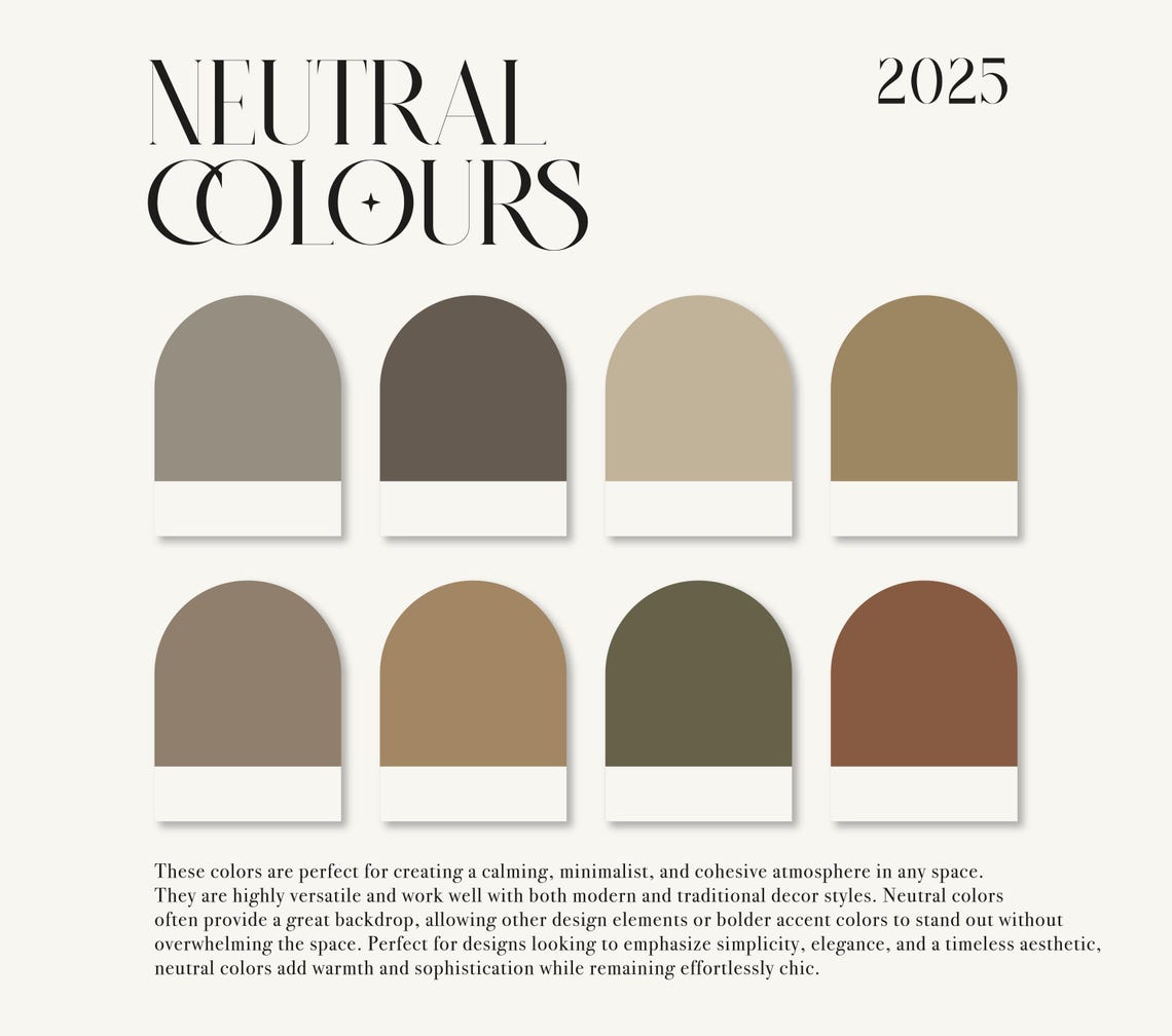 Brand Color Scheme Earthy Color Palette Interior Design Color Matching ...