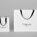 Luxury Paper Bags With Custom Printing Bespoke Paper Bags With Ribbon ...