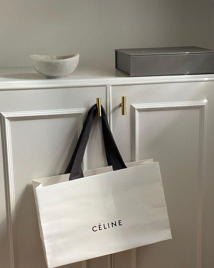 Luxury Retail Paper Bags With Custom Printing Bespoke Paper Bags With ...