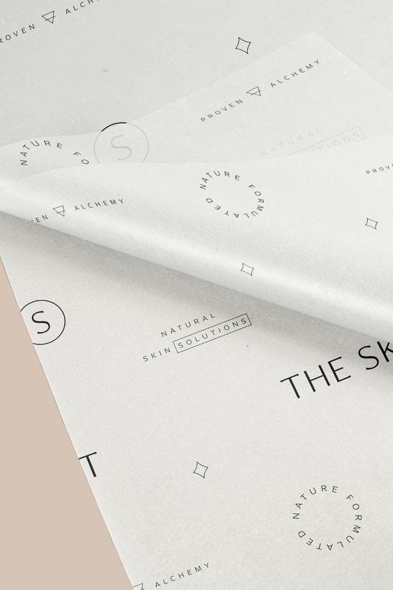 Customized Printed Tissue Paper for Gift Wrapping & Packaging ...