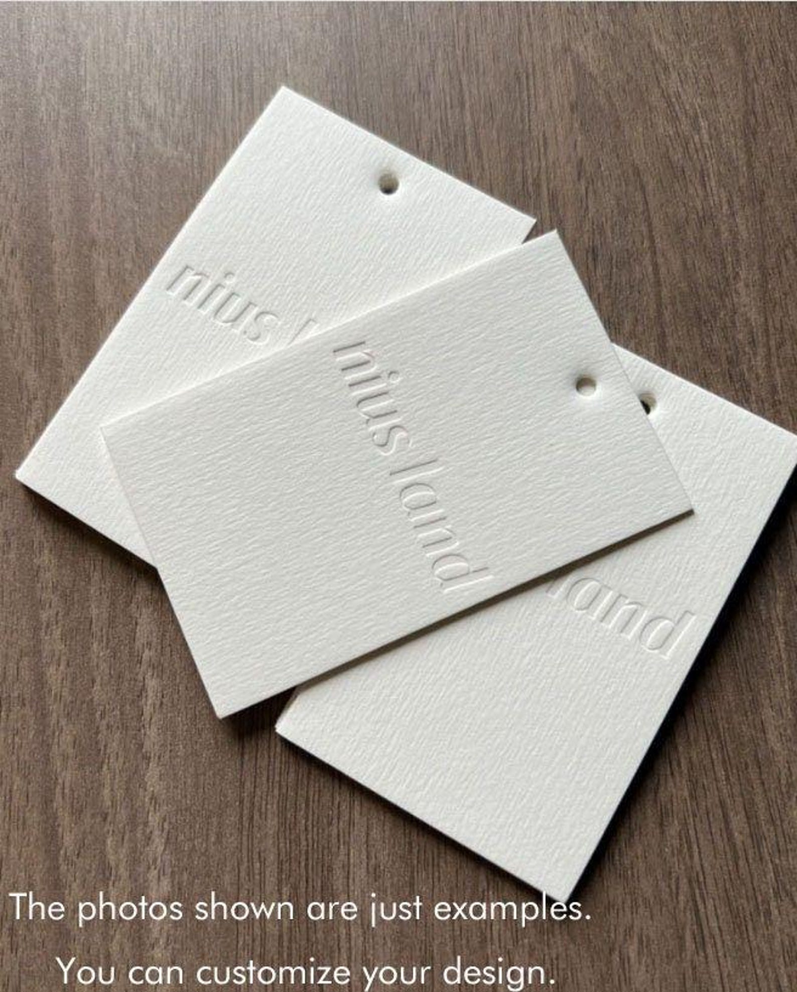 Custom Hang Tags Custom Price Tags With String Tags Black Recycled ...