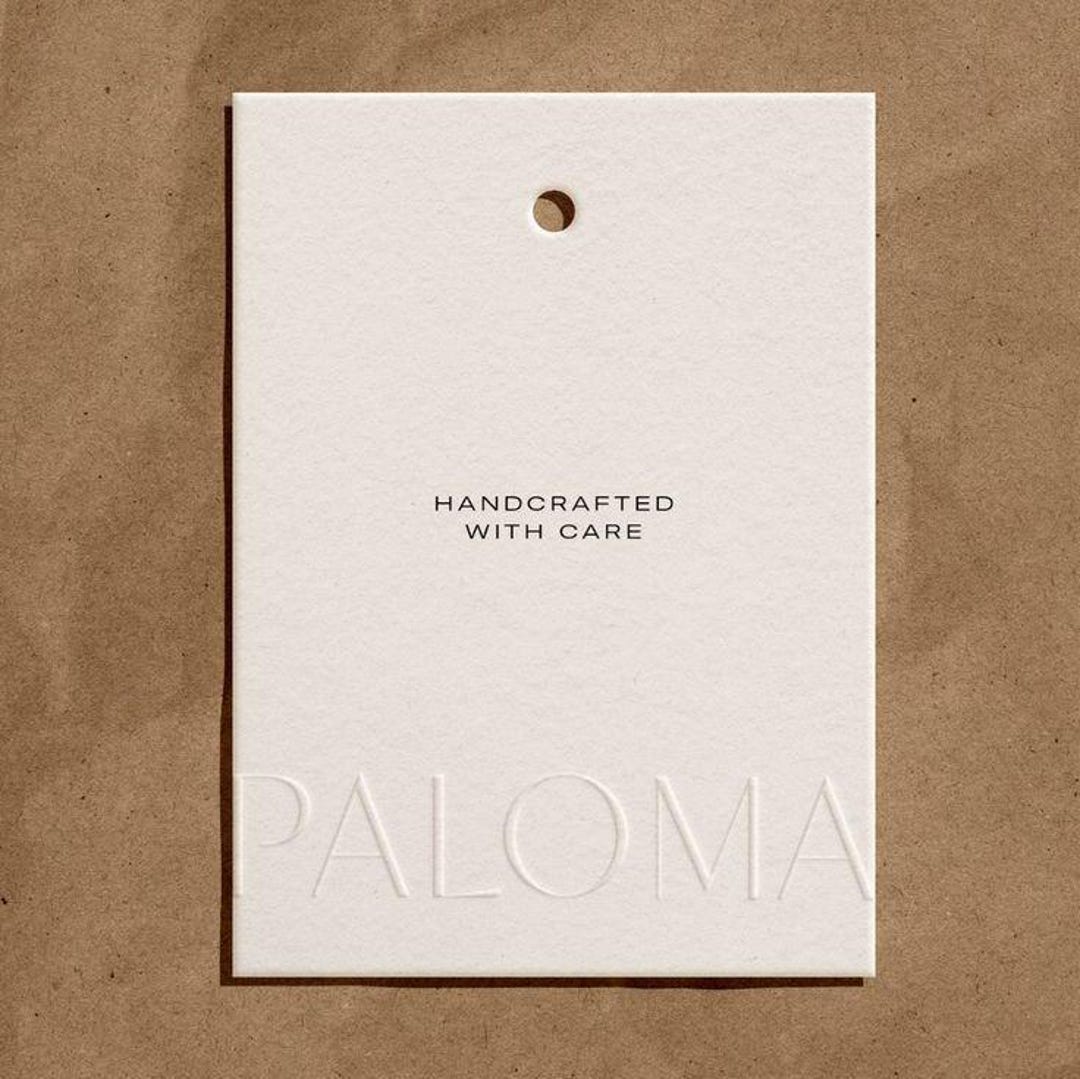 Custom Hang Tags Custom Price Tags With String Tags Black Recycled ...