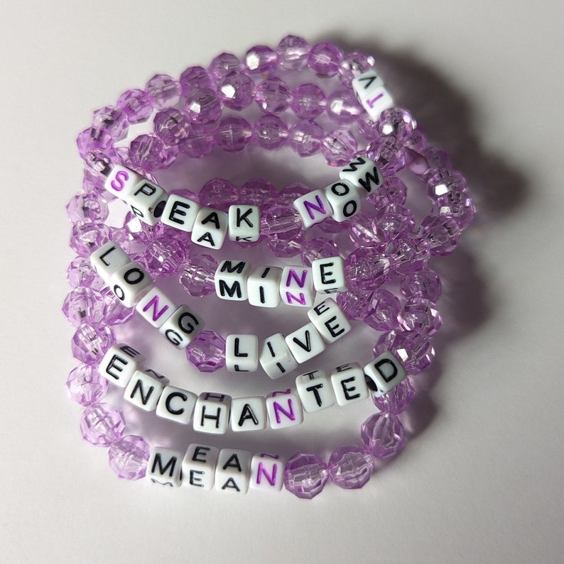 Album Series: Tswift 5-pack Friendship Bracelets - Etsy
