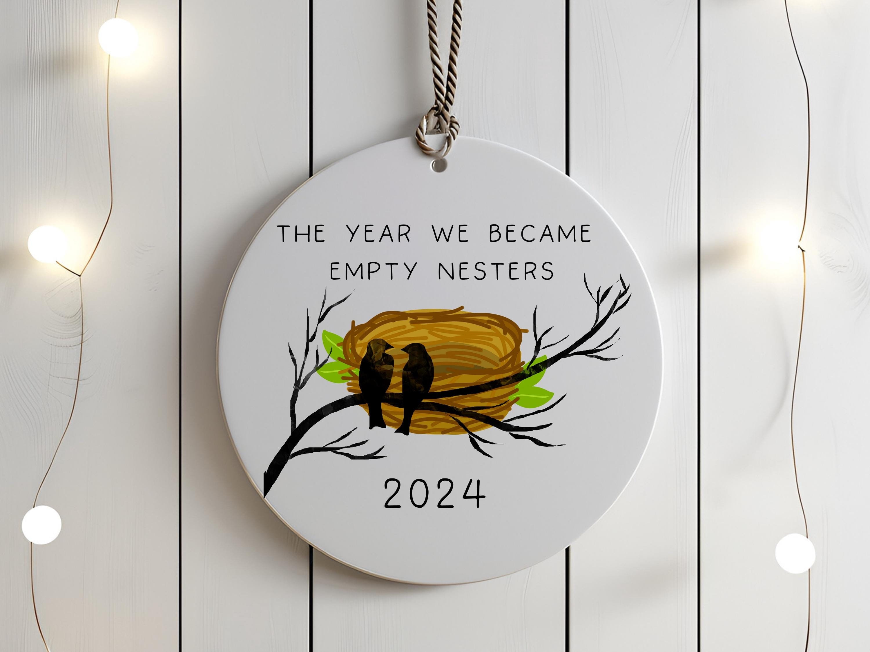 Empty Nester Ornament Personalized, Custom Empty Nester Gift, First ...